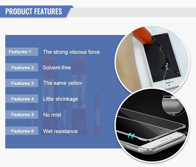 Liquid Optical Clear Adhesive (LOCA) Touch Screen,replace OCA Glue ...