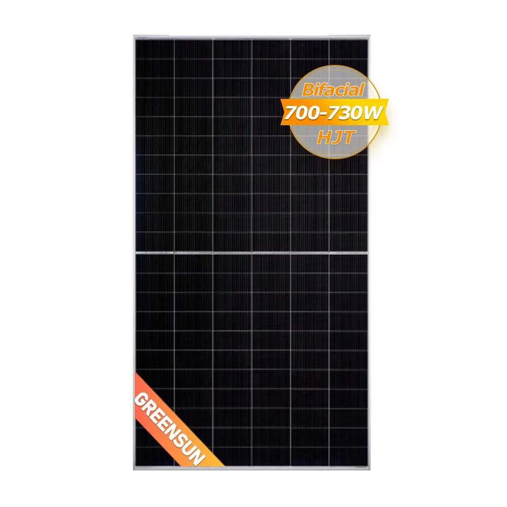 Best quality HJT bifacial solar panel 700w 710W 720W 730W MONO N type solar panel 770W 780W 800W ...