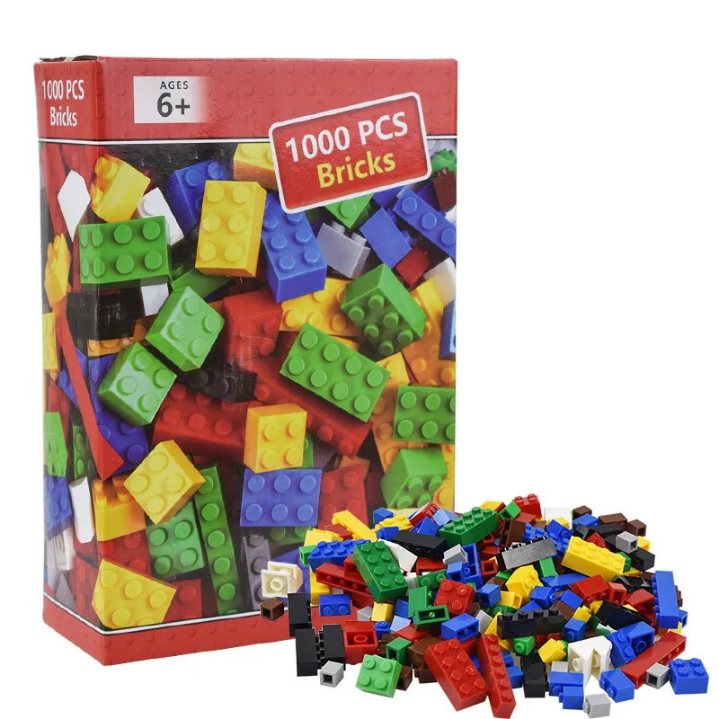 Durable 1000PCS Building Block Bricks Set & Lego Building Blocks Toys