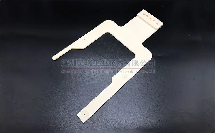 Custom Vacuum Suction Alumina Ceramic Semiconductor Wafer Arm End Effector