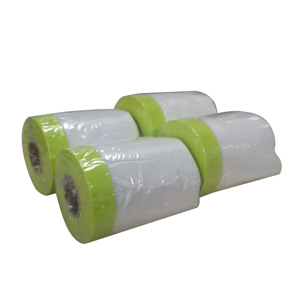 High Quality Protective Plastic Masking Film Roll For Use In Painting ...