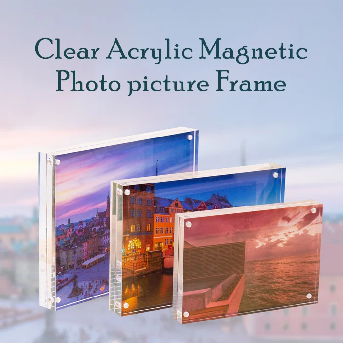 Instax Acrylic Album Photo Frame Magnetic Photo Frame Mini Magnet ...