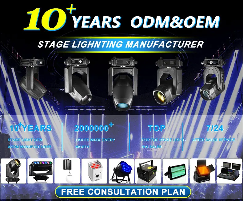 7x40w Rgbwa Uv Led Pixel Zoom Wash Beam Rgb Strobe Light Led Disco ...