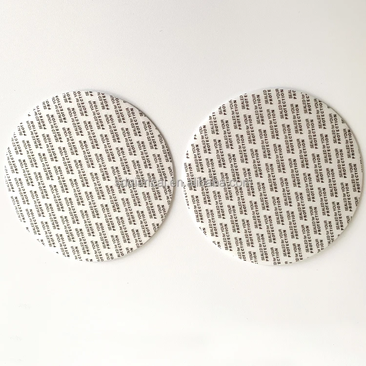 Food Bottle Cosmetics Bottle Seal Gaskets Ps Pressure Sensitive Seal ...