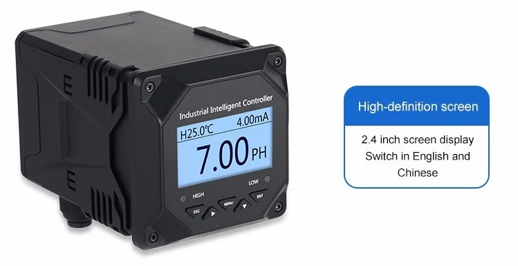 Industrial Analog Ph Meter with Hydrofluoric Acid Sensor