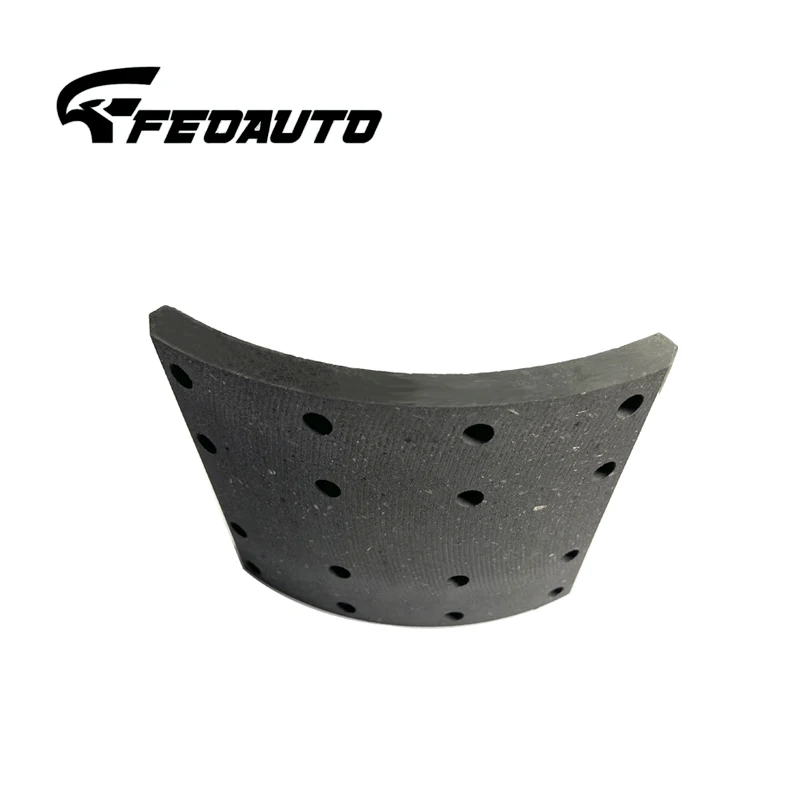 Heavy Duty Truck Trailer Fitting Brake Linings Ceramic Drum Brake ...