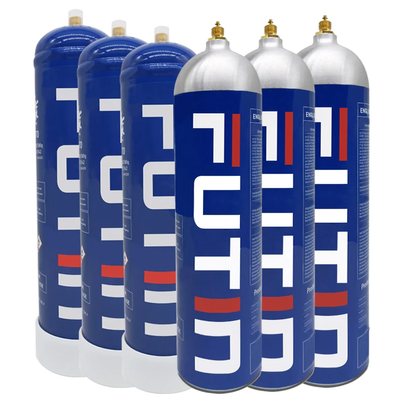 580g 615g 1100g 2kg Disposable Whipped Cream Charger 0.95l 1.4l 2.2l 3 ...