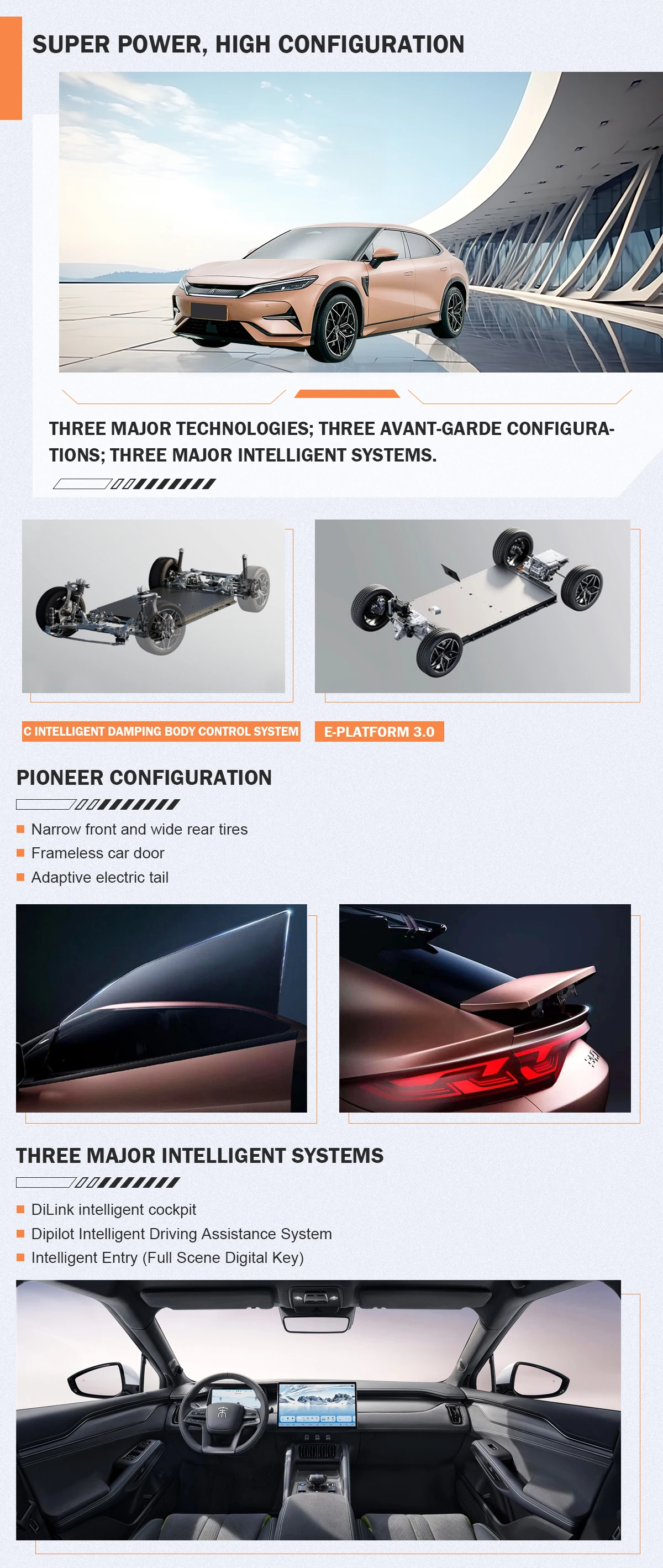 Brand New High Quality Byd Song L 2024 602km 4wd Excellence Luxury Five ...