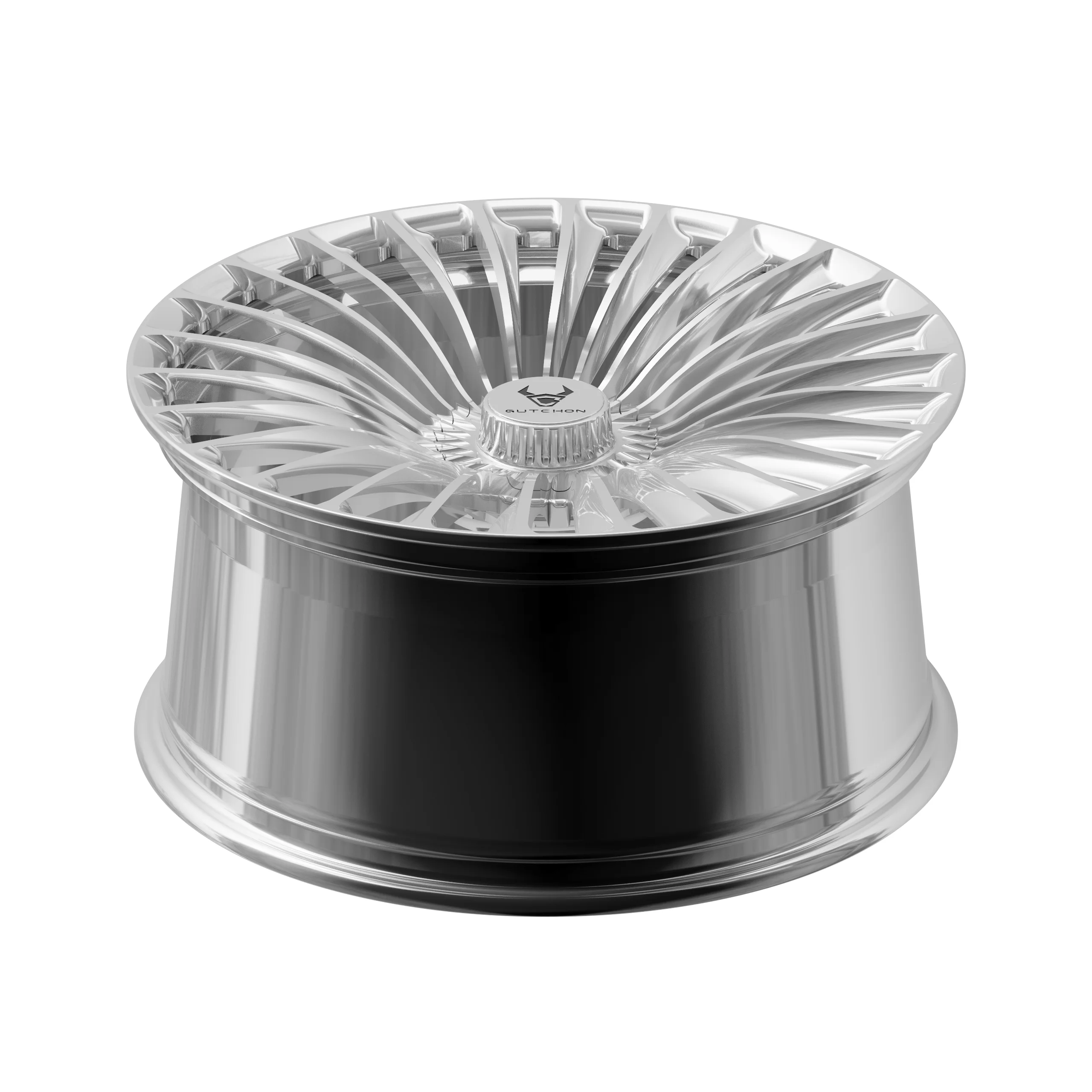 High Quality Gold/silver 20 Inch 21/22/23/24 Monoblock Multi Spoke ...