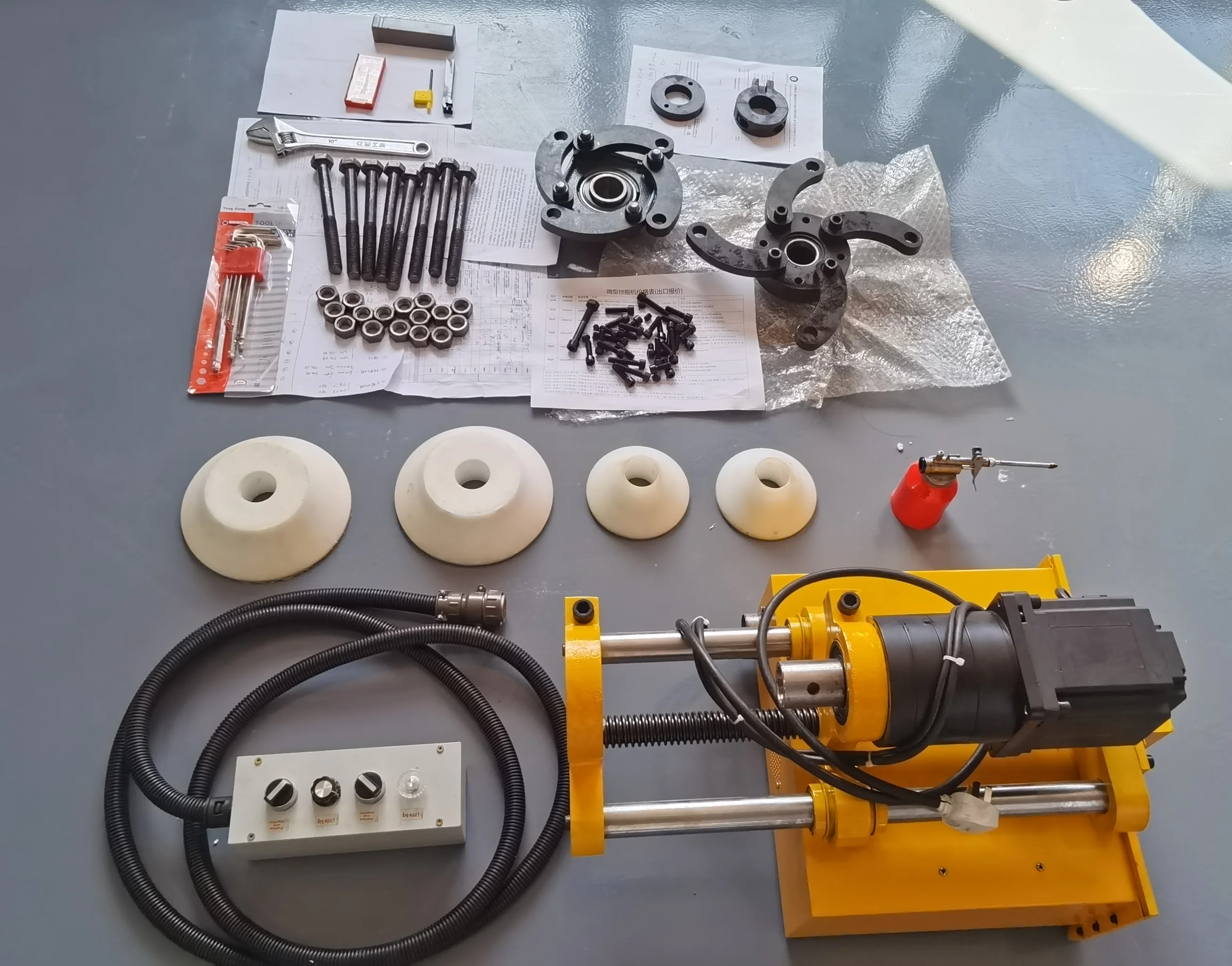 BONOVO Portable Line Boring and Welding Machine - Lightweight & Efficient