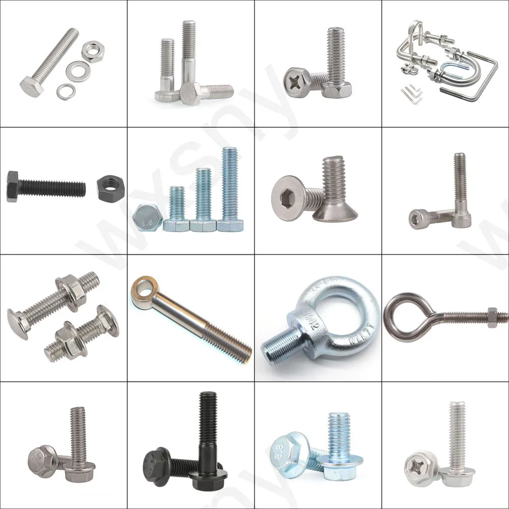 Custom T-bolt Supplier M3 M4 M8 Stainless Steel Rhombus Rectangular ...