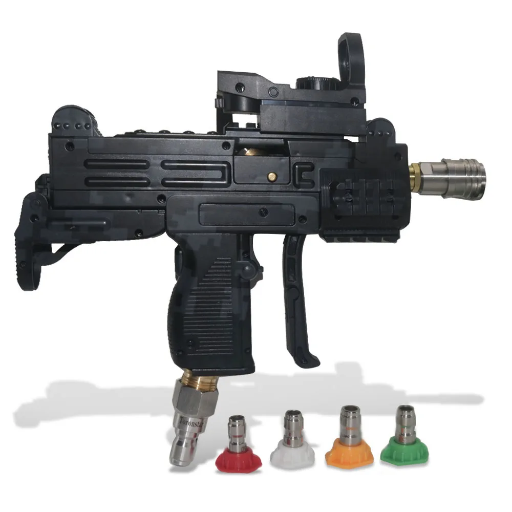 Simulation Rifle Uzi Submachine Gun 3/8 High-pressure Car Wash Water ...