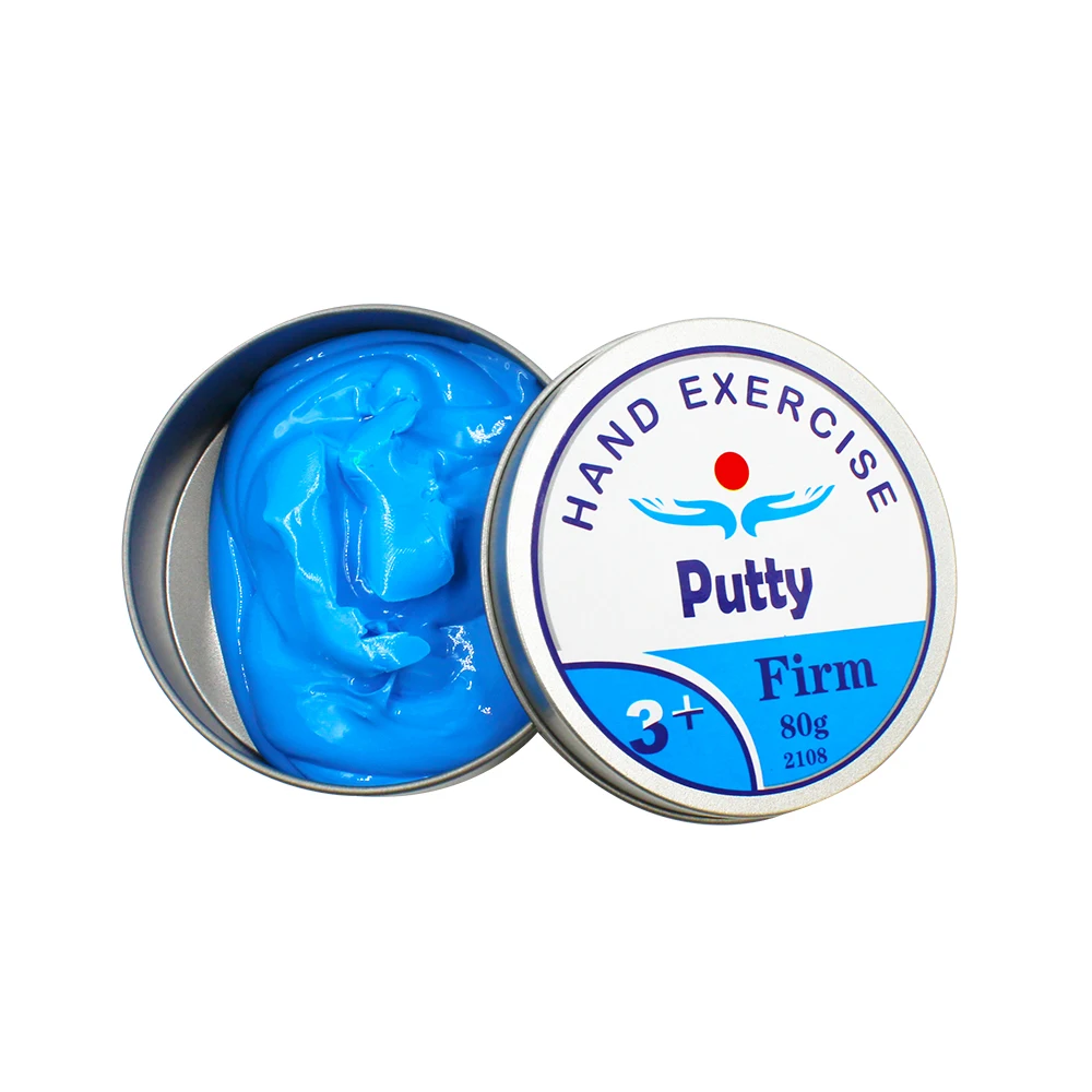 SISLAND Hand Exercise Therapy Putty Stress Relief Quality 4 Strengths ...