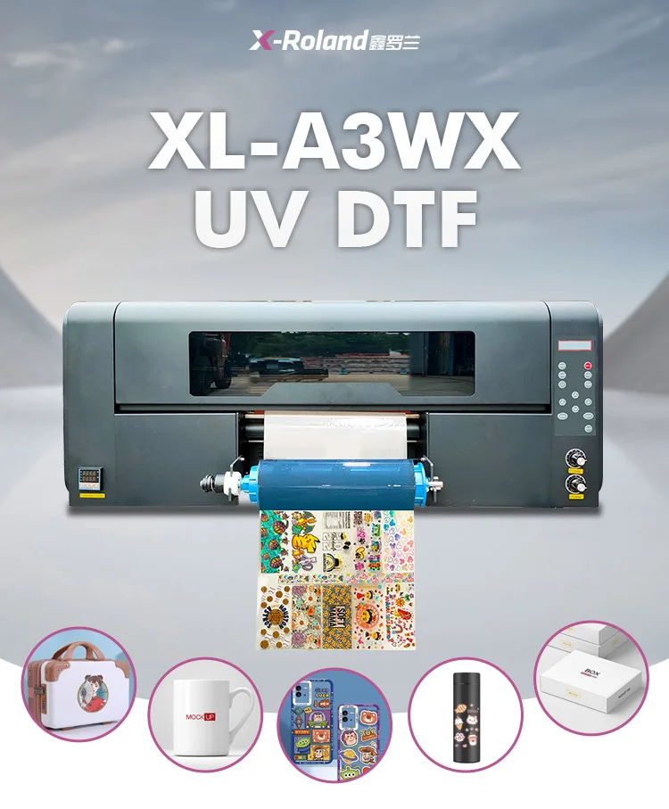 A3 Uv Dtf Electric Appliance Uv Dtf Printing Machine 30cm Color Label ...