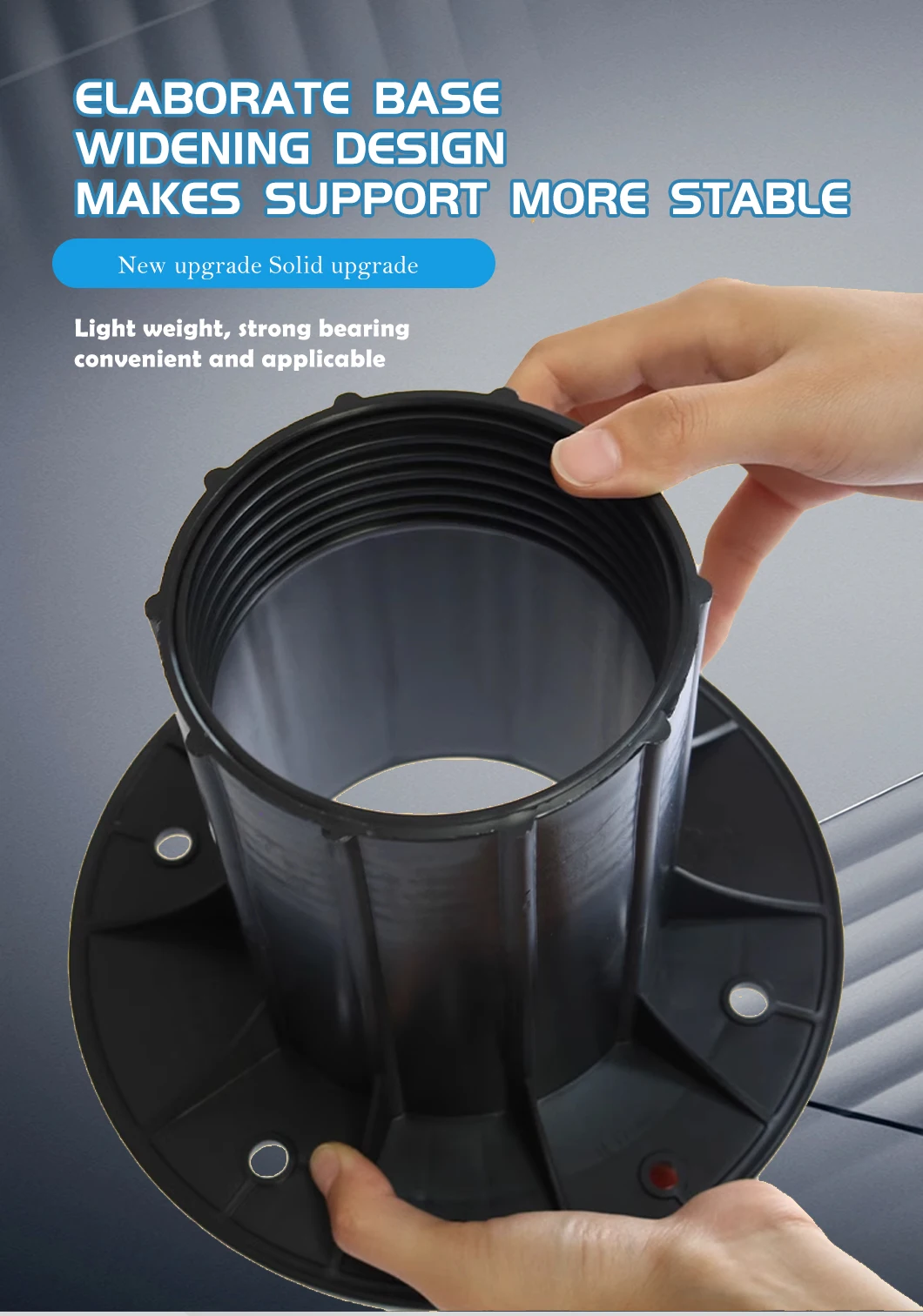 Adjustable Height Plastic Pedestal Pvc Tile Ceramic Adjustable Supports ...