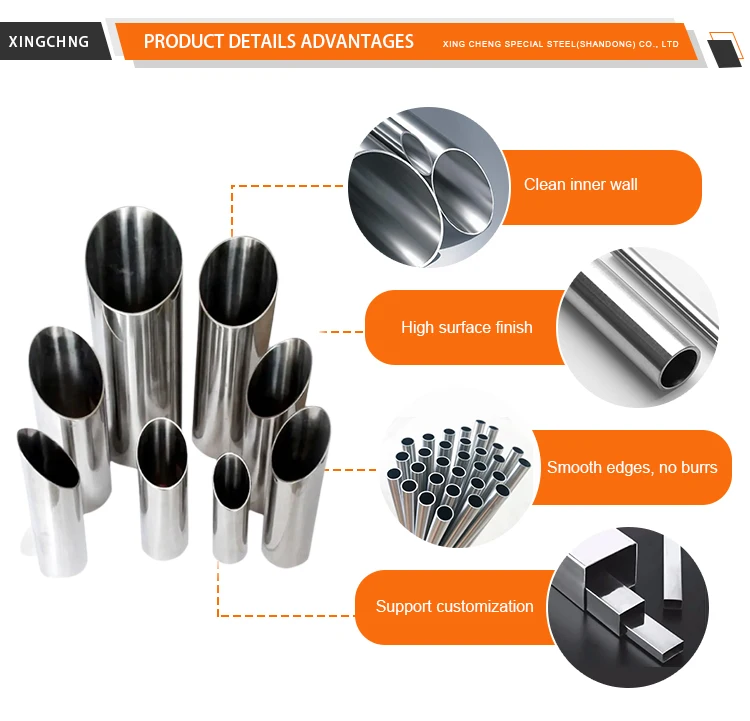 Inox Sus 316l 201 304 Welded Ss Pipe Steel Tubing Stainless Steel Pipes Stainless Steel Tube ...