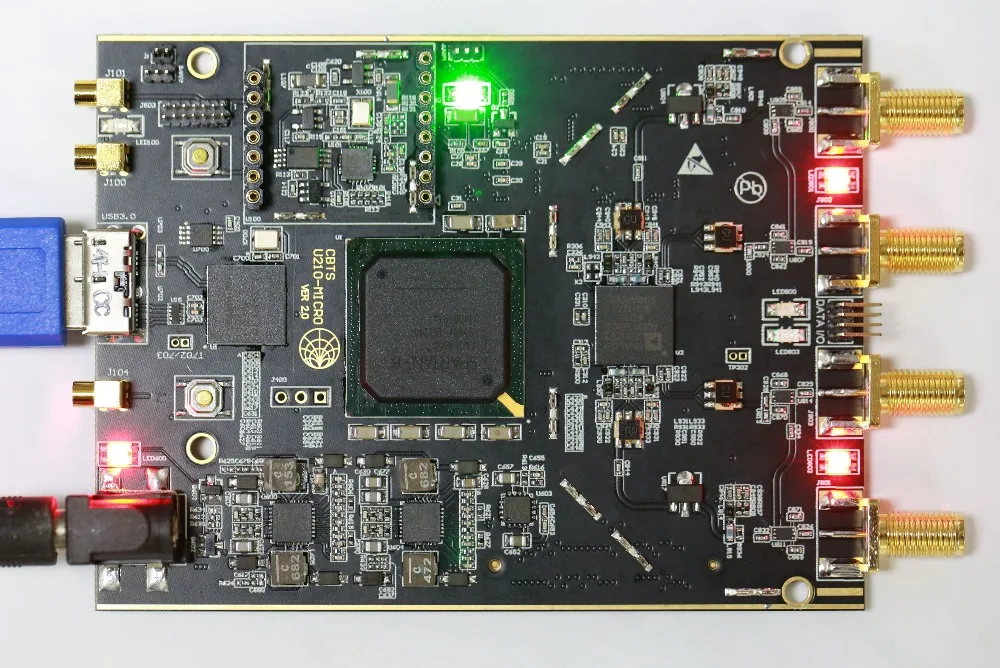 70mhz 6ghz SDR RF Development Board - Compatible with USRP-B210