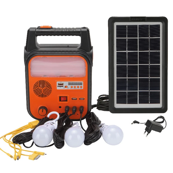Factory Firect Renewable Energy Small Solar Home Lighting Kit Portable ...