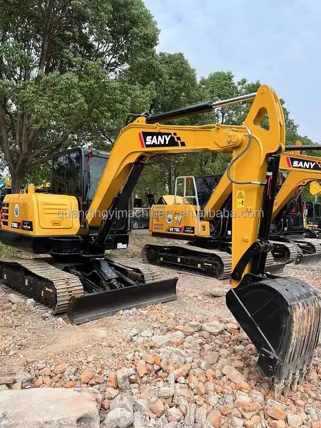 Japan Engine Used Sany Excavator Sy60c Mini Digger Ready To Ship Sy60c ...