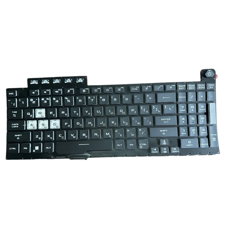 Laptop Keyboard For Asus Tuf Gaming F15 Fx506 Fa506 Fa506q Fx506l Fa506u Ru/russian Layout With ...