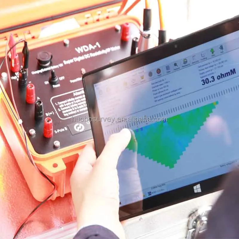 2D and 3D Geo Resistivity Meter - ERT Imaging Equipment