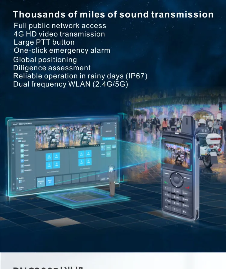 Pnc380 Multi-mode Intercom Multi-mode Terminal Wireless Intercom System Equipment Pnc380 Digital ...