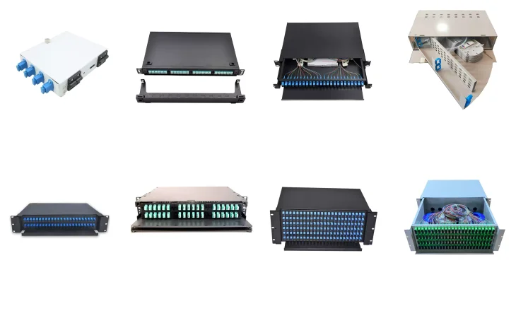 8 Port Fiber Optic Sc Patch Panel Wall Mount Fiber Enclosure - Buy ...