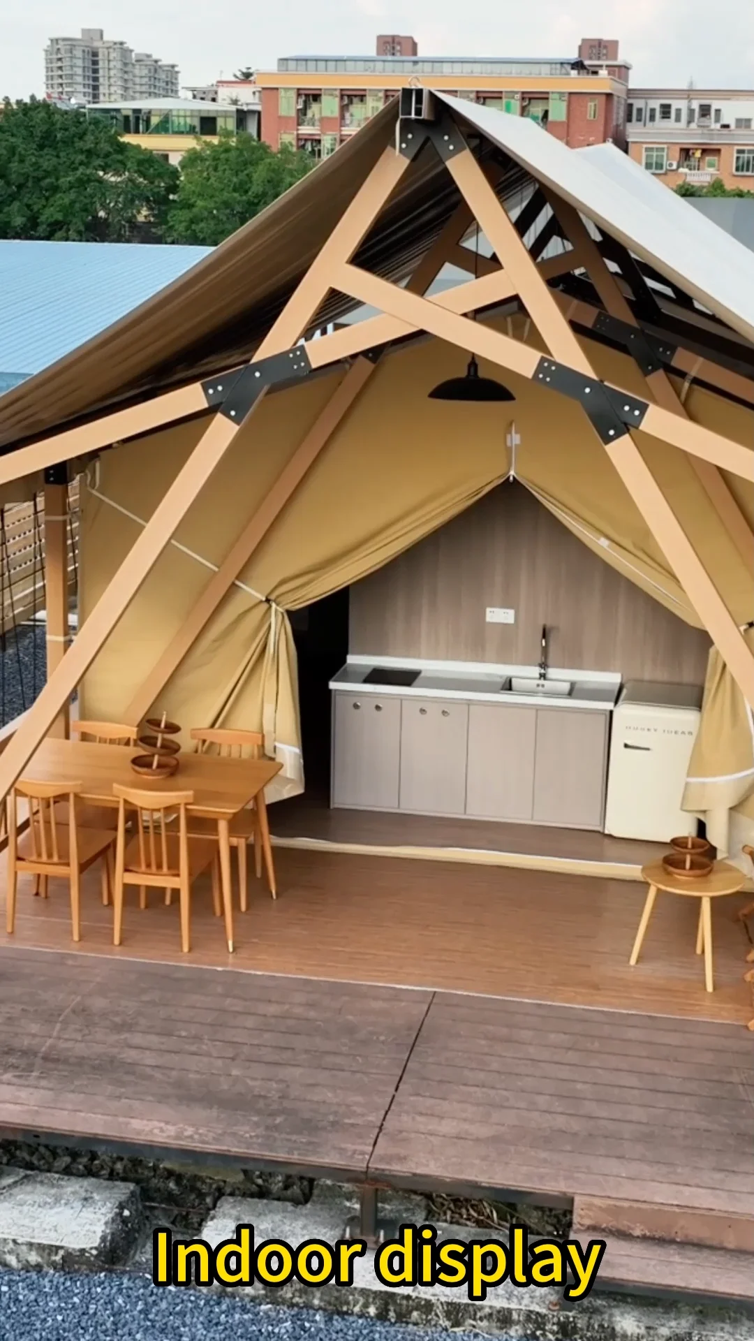 Outdoor Hotel Tente Lodge Canvas Glamping Luxury Glamping Safari Tent ...