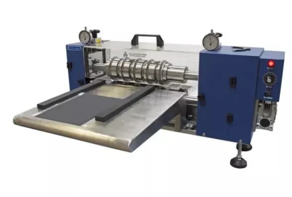 Laboratory Cylindrical Cell Slitter Machine for Battery Electrode ...