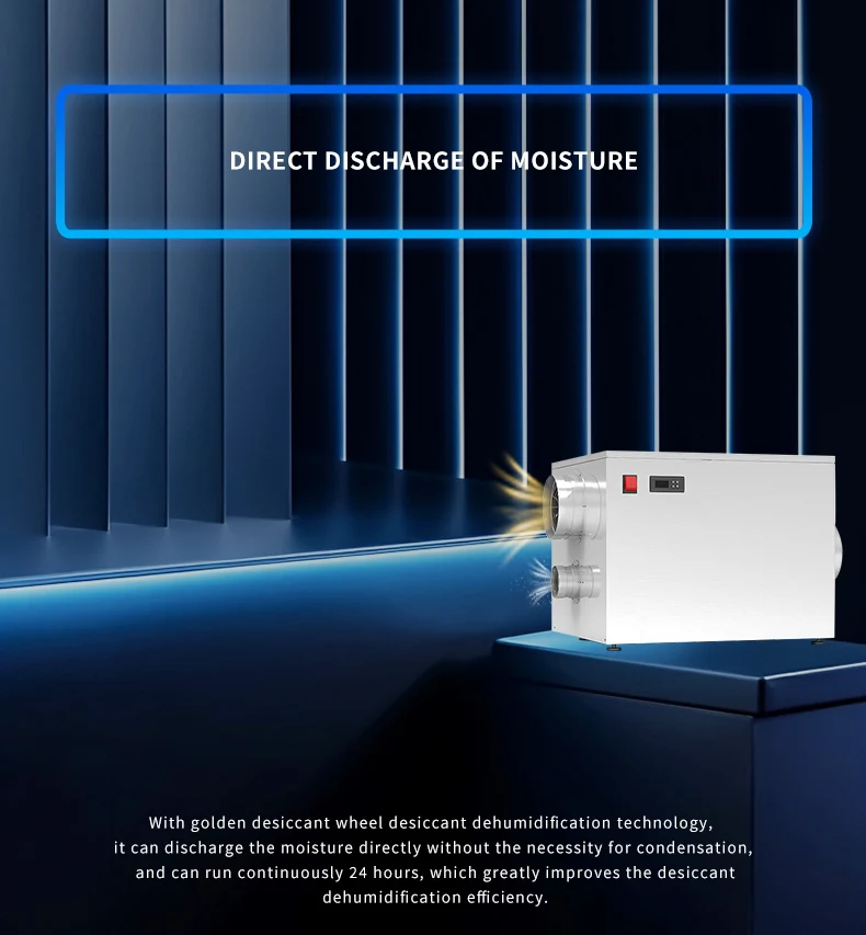 Josem E3 Desiccant Rotary Wheel Dehumidifier Adsorption Industrial ...