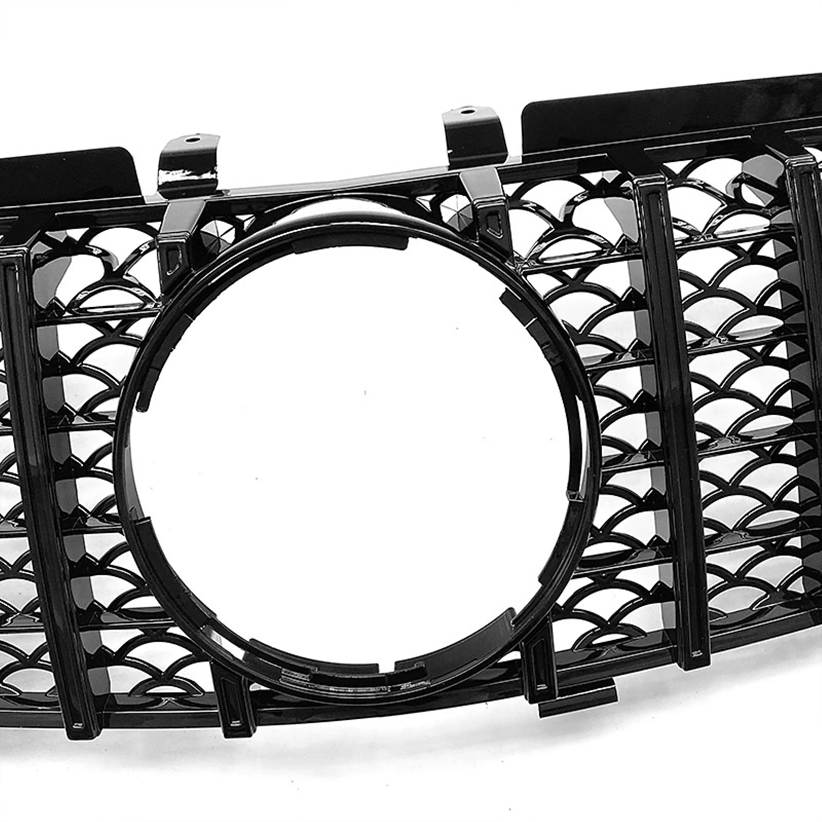 Car Front Grill Bumper Hood Mesh Grille Grid For Mercedes-benz Ml Class ...