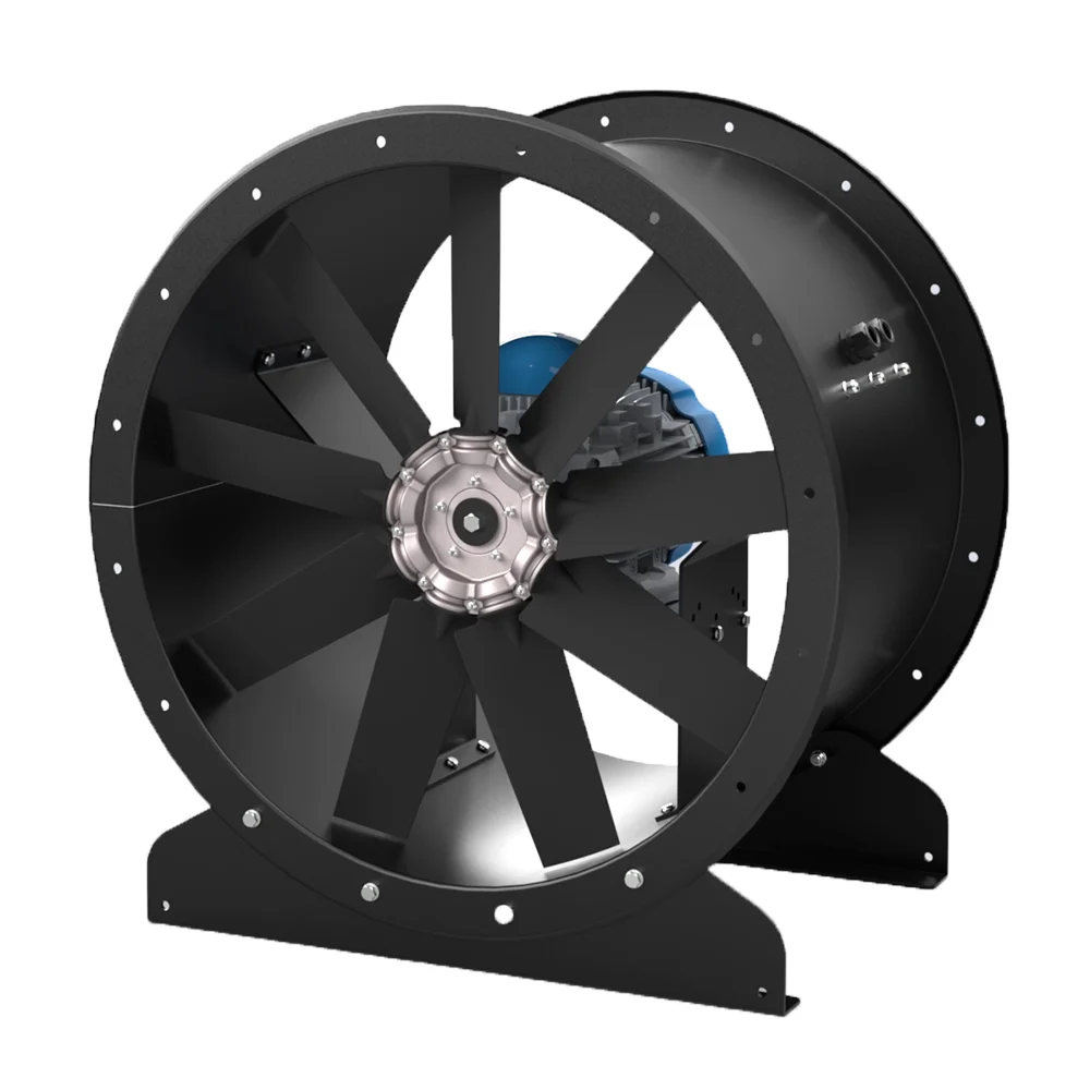 Italian-Made Aerauliqa Axial Ducted Steel Structure Ventilation Fan 3ph ...