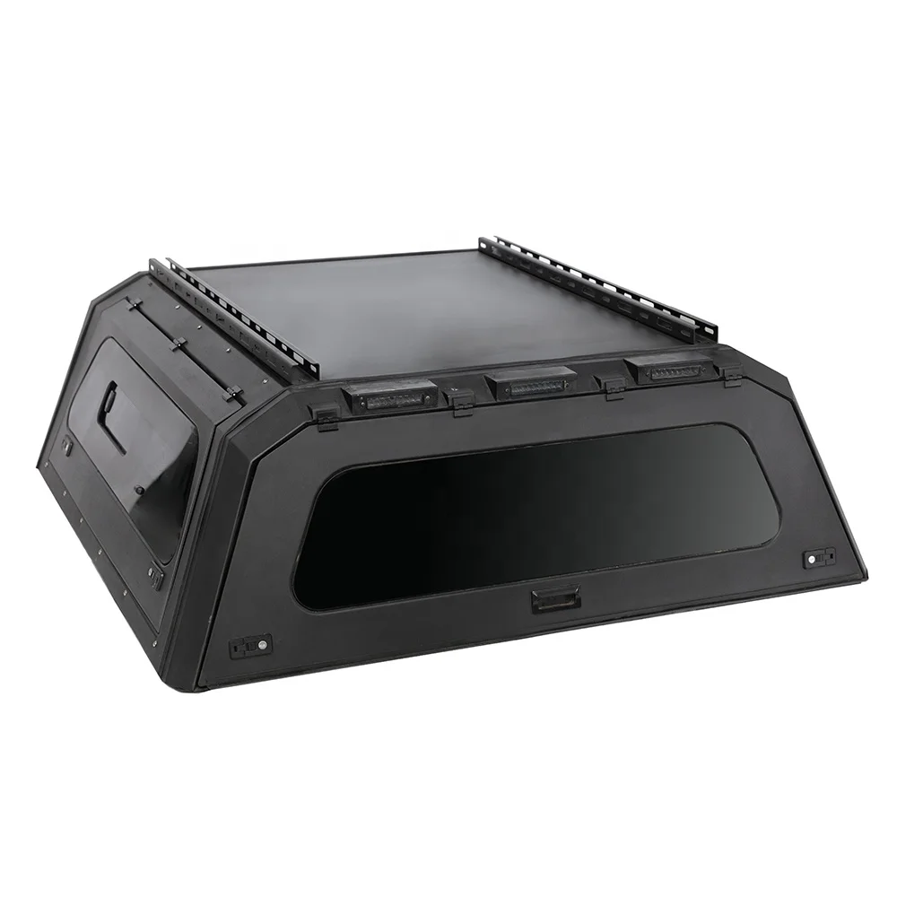 4x4 Waterproof Steel Truck Canopy Pickup Truck Topper Camper Canopy For ...