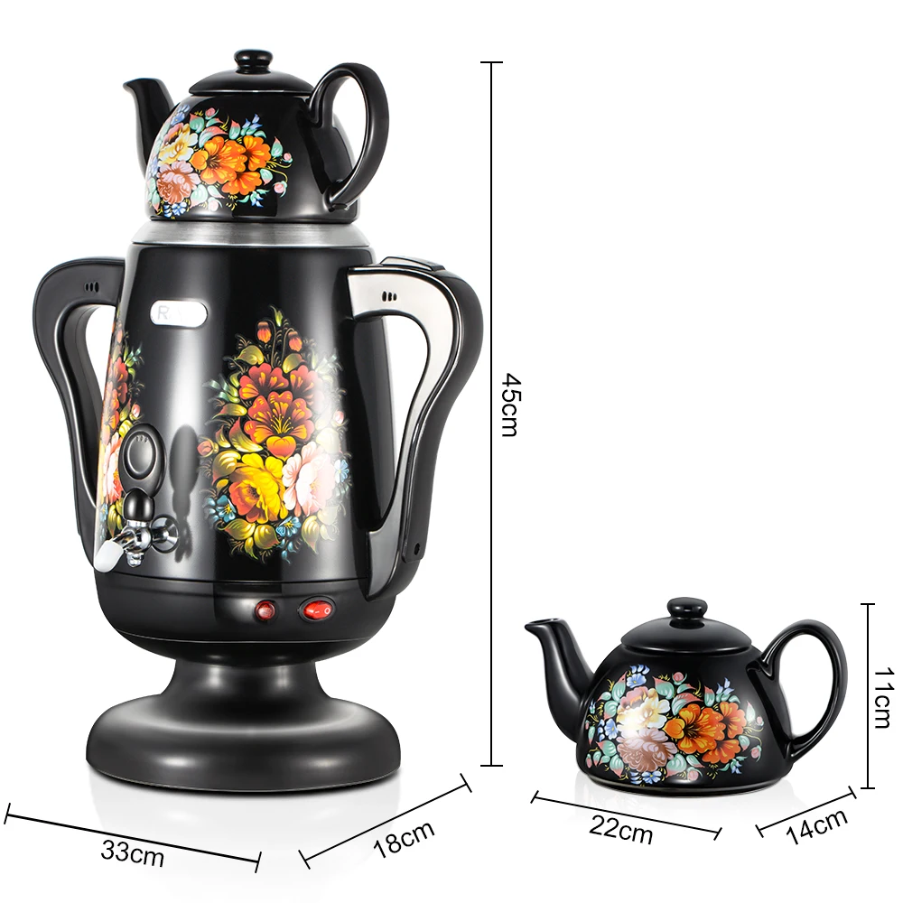 RAF Electric Samovar - Efficient Tea Maker with Keep Warm