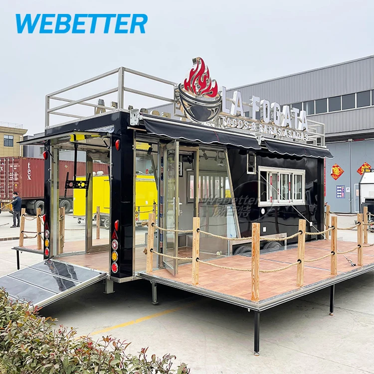 WEBETTER Double Decker Food Truck - Fully Equipped