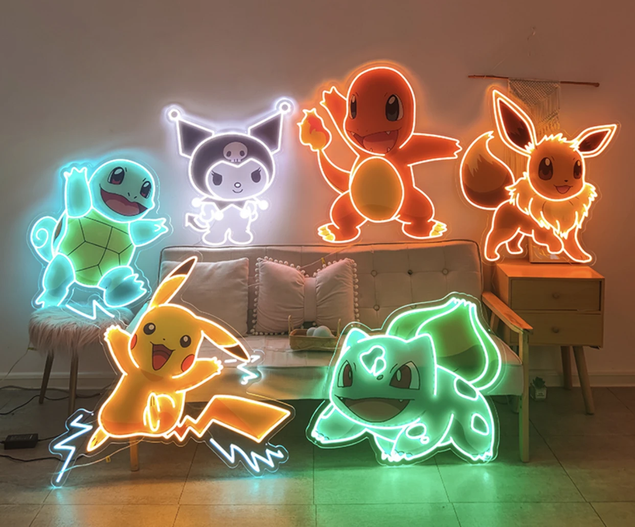 Custom Anime Neon Signs - Perfect for Kids’ Rooms