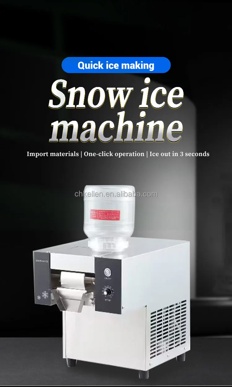 Korean Milk Snoway Snowflake Bingsu Maker - High Productivity