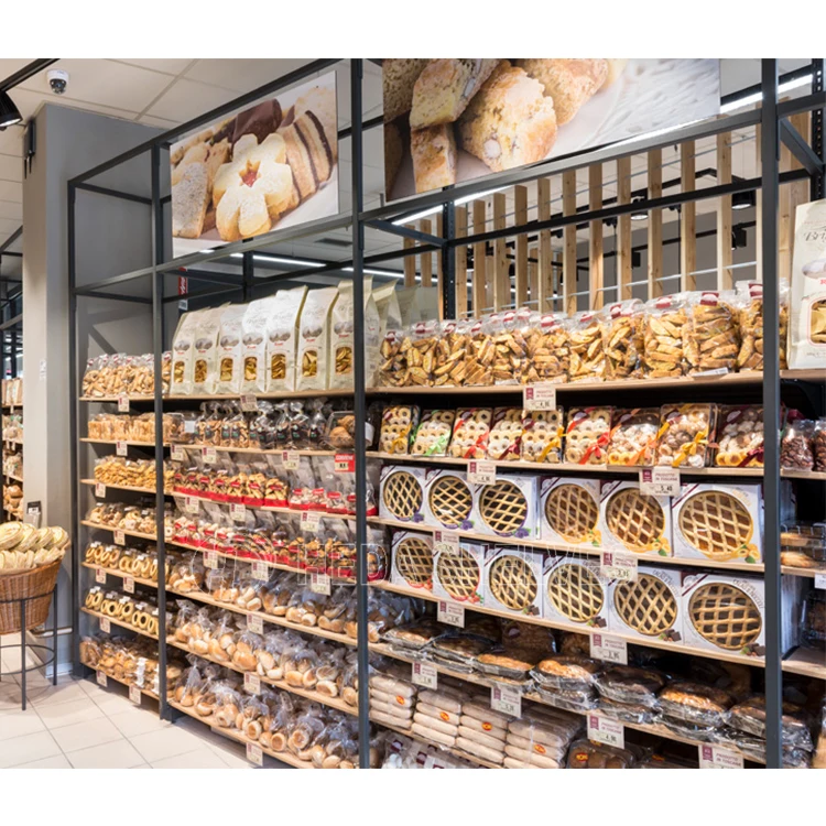 modern furniture bakery shop furniture food shelf cake showcase bread ...
