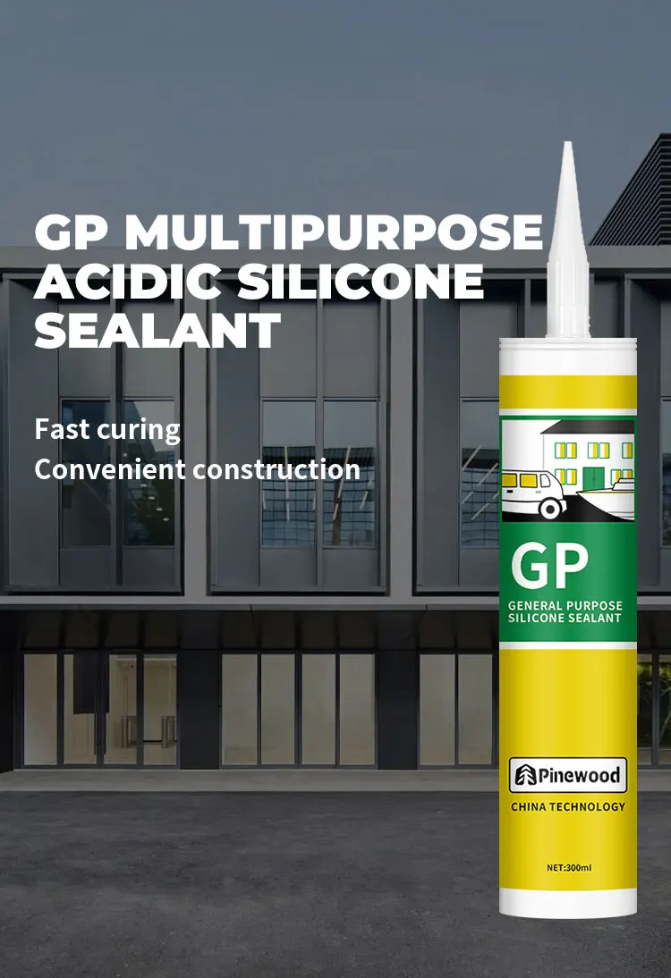 Clear Water-Proof Silicone Sealant 300ml RTV Silicon Glue for Glass for ...