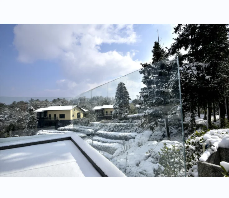 Rg140 Invisible Frame Railing High Quality Outdoor Aluminum Glass ...