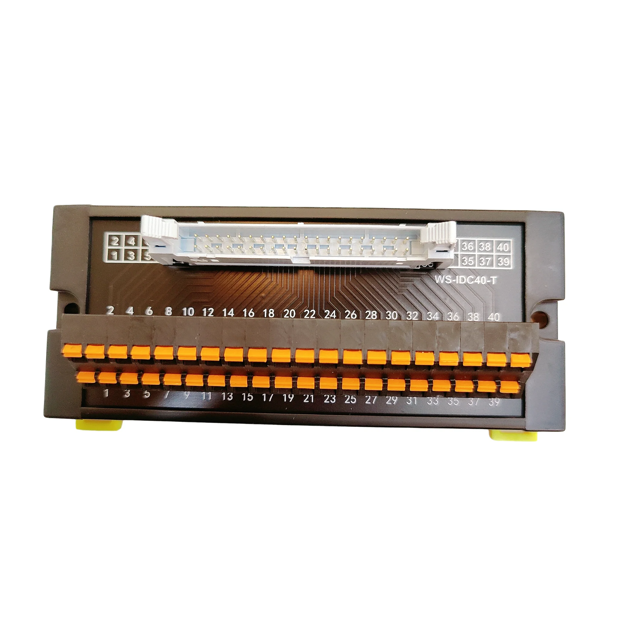 IDC40 Adapter Terminal Board 40PIN Relay Terminal Block PLC Control IO ...