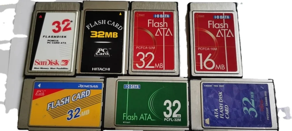 32M PC ATA Flash Card SDP3B-32 FLASH 32MB CARD Industrial Equipment 68 ...