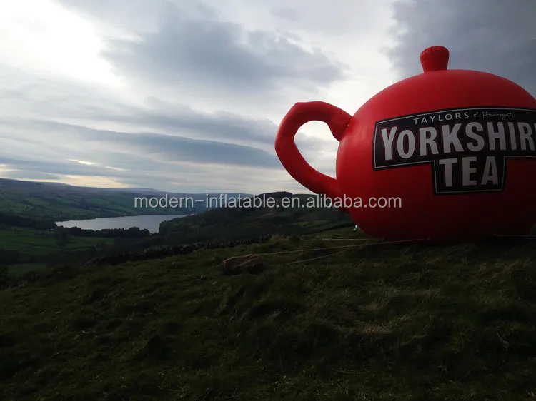 Alice in Wonderland Outdoor Giant Inflatable Teapot for Party