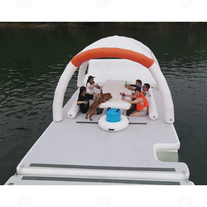 Leisure Inflatable Water Floating Island - Durable & Portable