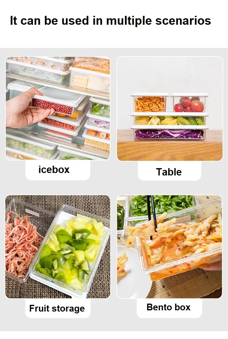 Stackable Food Storage Containers - Preserve Freshness