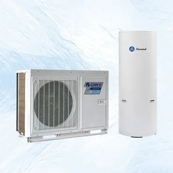 Gree Dc Inverter Evi R32 R290 Air To Water Heat Pump Monoblock Pompa Ciepla Floor Heating Hot ...