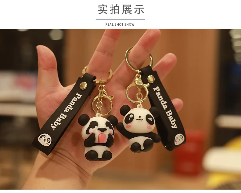 Cute Mini Panda Keychain - Perfect Gift for All Ages