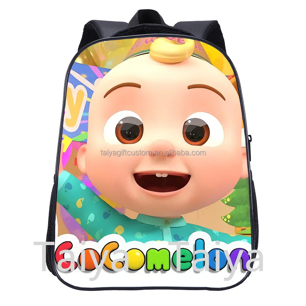2023 Children School Backpack Cartoon Animals Cocomelon Baby Jojo ...