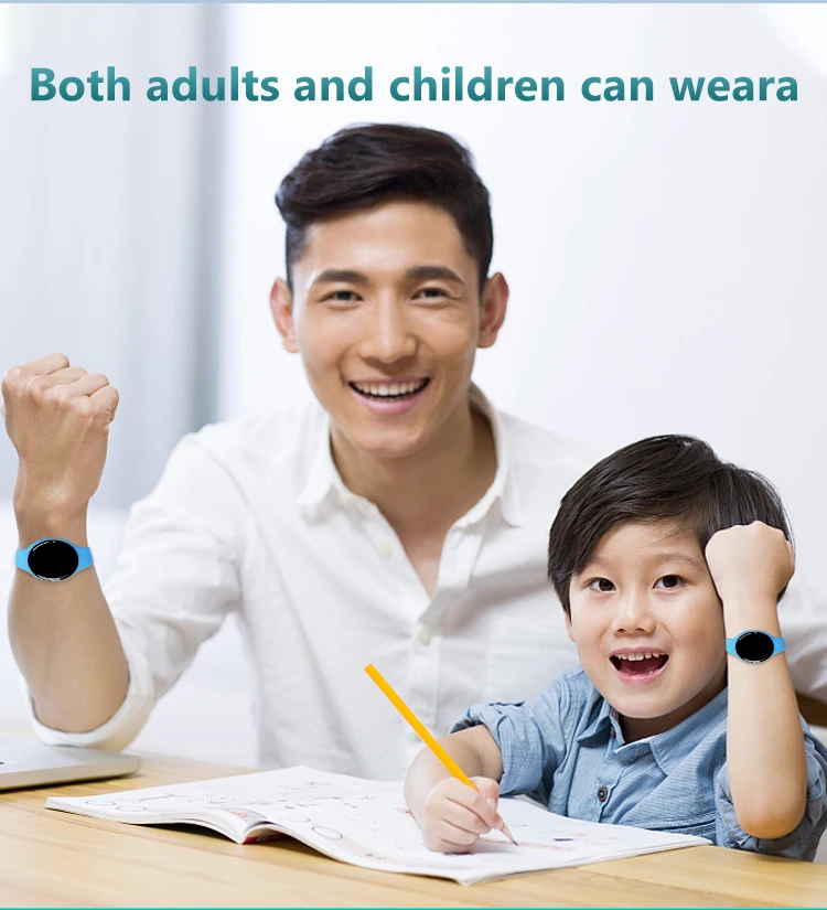 Ble Programmable People Tracking Beacon Bt 5.0 Wristband Bracelet ...