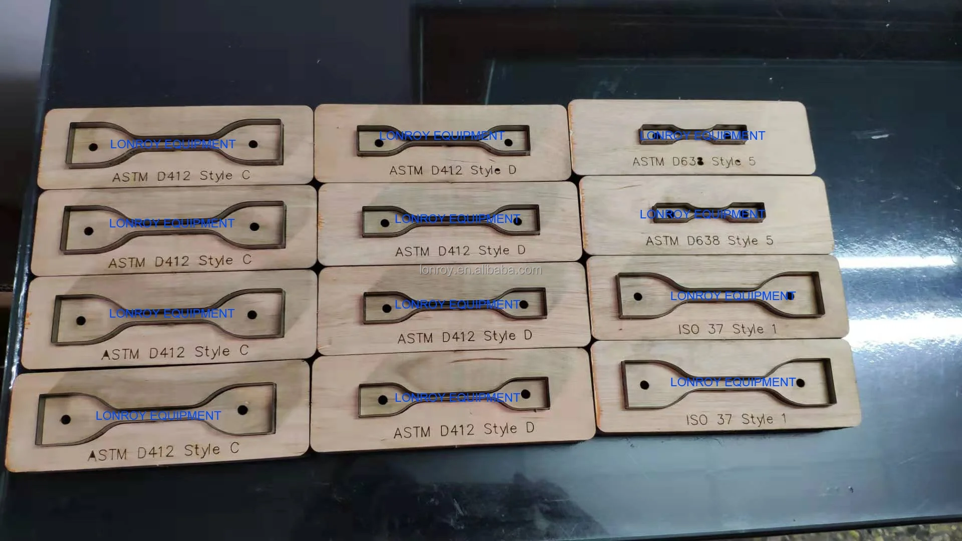 Dumbbell Die Specimen Cutter for ASTM D638 & D412 Testing - Electronic ...